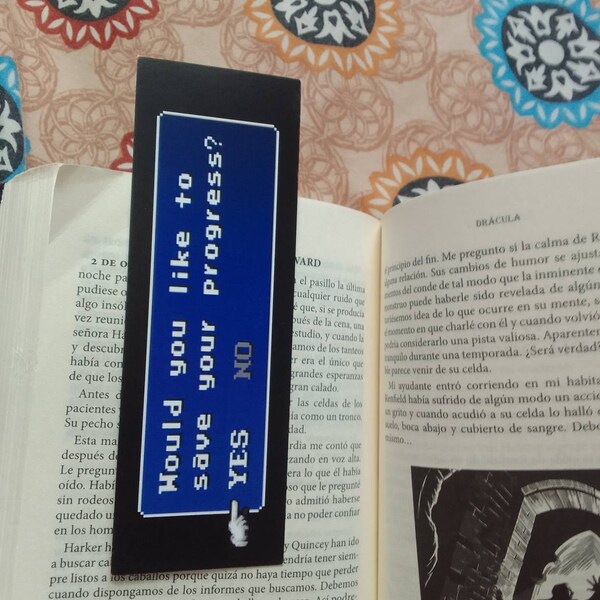 Final Fantasy Bookmark "would You Like to Save Your Progress?" - High ...