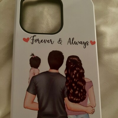 Family Portrait Phone Case, Custom Phone Case, Personalized Phone Case ...