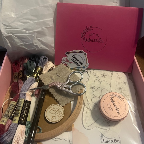 Beginner Embroidery Kit | Embroidery Kit | Embroidery Essentials ...