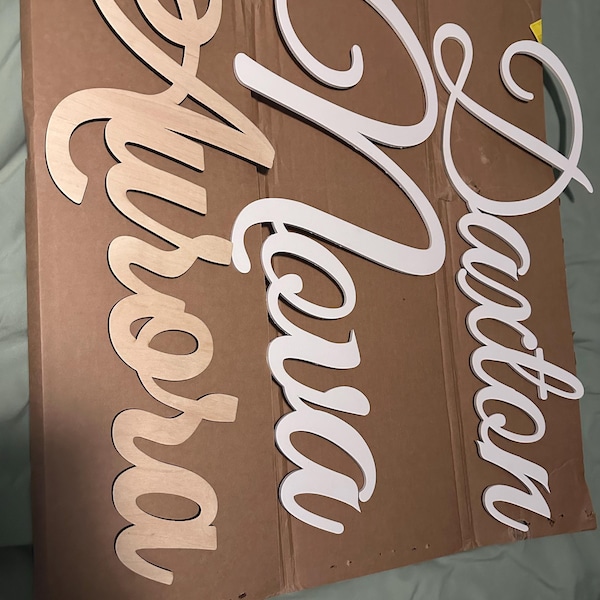 Wooden Name Sign Custom Name Sign Nursery Decor Baby Gift Baby Shower ...