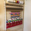 Gift Wrap Storage, 22 Rolls, Gift Wrap Organizer, Wrapping Paper ...