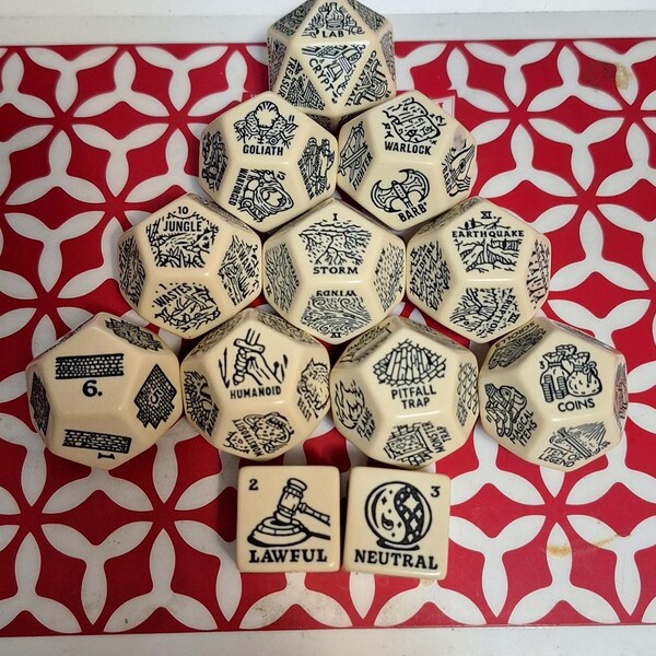 Dungeon: Layout Generator Die | Create Maps/rooms Randomly, Layout ...