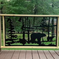 4 Wildlife Panels, DXF Stencil, Svg Cut File, Dxf Files for Plasma ...