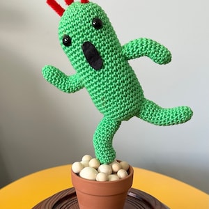 Crochet Pattern FR-US Amigurumi Pampa Cactuar Final Fantasy - Etsy