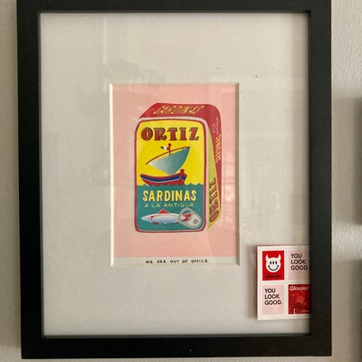 A 30 X 40 Cm Riso Print of an Open Sign - Etsy