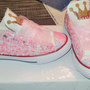 WOMEN Blue Bling Converse All Star Chuck Taylor Sneakers LOW - Etsy