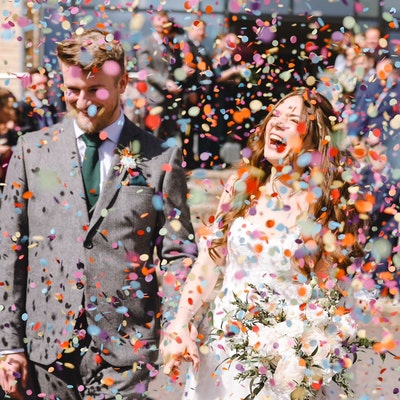 Biodegradable Confetti Bright Rainbow Confetti Mix Perfect for Carnival ...