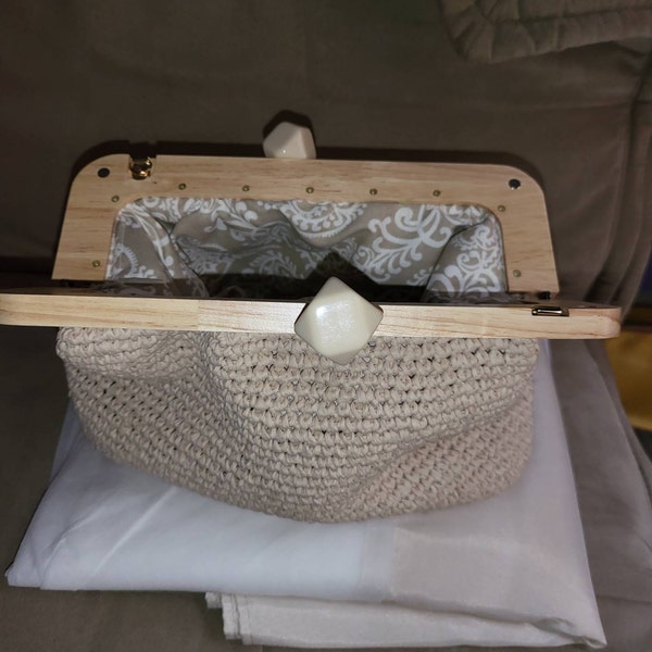 Raffia Clutch, Raffia Clutches, Crochet Clutch, Straw Clutch, Bohemian ...