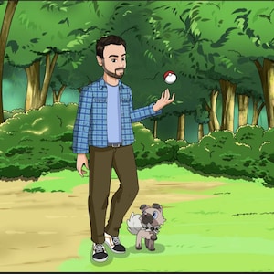 Custom POKEMON Character Portrait From Photo DIGITAL COPY - Etsy