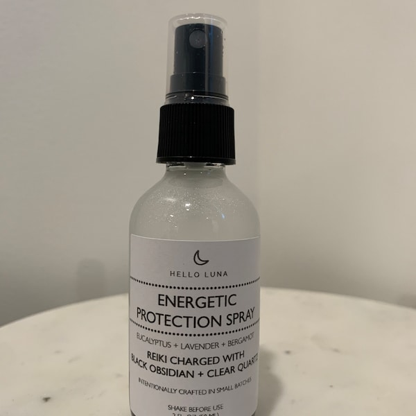 Energetic Protection Spray || Reiki Charged Empath Protection Spray ...