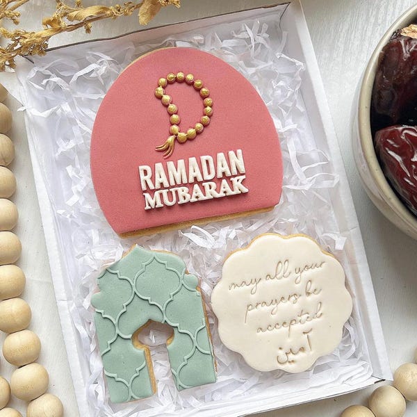 Rosary Embosser Acrylic Fondant Stamp, Debosser for Cookies, Cupcakes ...