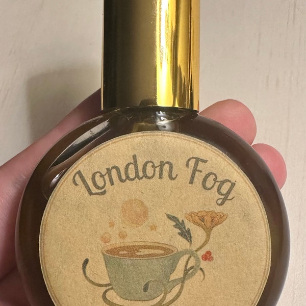LONDON FOG PERFUME With Essential Oils, Real Black Tea, Lavender and ...