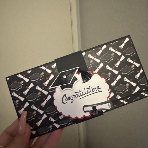 Graduation Money Holder, Graduation Gift Card Holder, Money Envelope ...