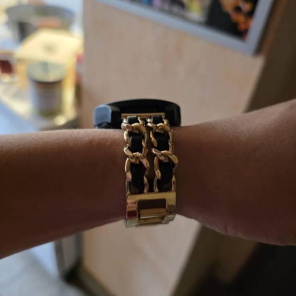 Luxury Apple Watch Band + Metallic Cover | Stainless Steel Strap for ...
