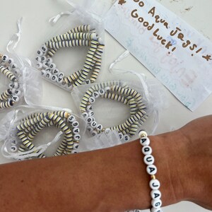 Neon Clay Bead Bracelet Set - Etsy