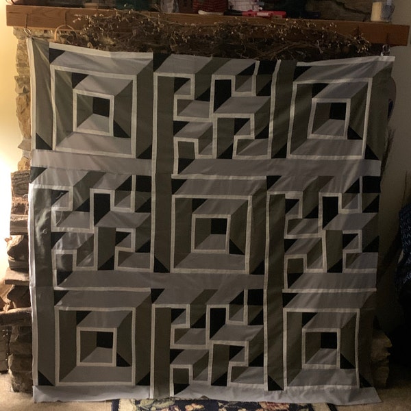 Labyrinth Walk Quilt Pattern Signed by the Guilty Quilter - Etsy