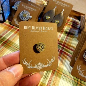 Kraft & White Lace Personalized Tear off Hang Tags D00085-03 | Etsy