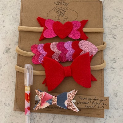 Lady Bug Hair Clips - Etsy