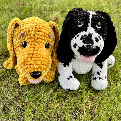 Сavalier King Charles Spaniel, Crochet Dog Pattern, Cocker Spaniel ...