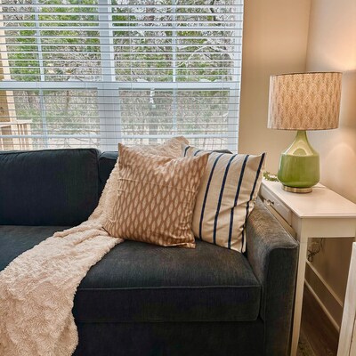 Blue Pillow Cover. Blue Throw Pillow, Blue Euro Sham, Blue Covers for ...