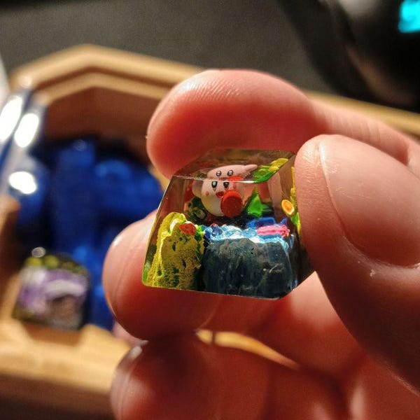 Whitebeard Anime Keycap,custom Keycaps, Artisan Keycap, Artisan Keycap ...