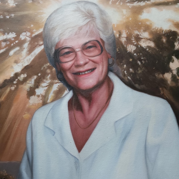 Custom Hand Painted Portrait,oil Painting From Photo,custom Art for ...