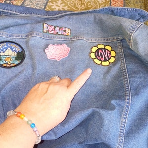 Girl Power Patch Set Super Girl Girls Rock Peace & Love | Etsy