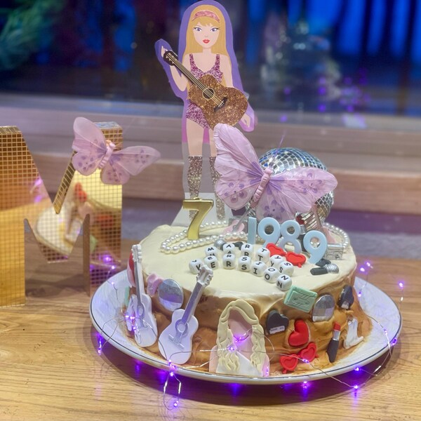 Barbie Fondant Rainbow Cake Toppers Decorations - Etsy