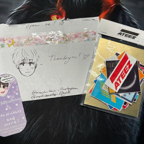 JILUKA Visual Kei, V-kei, J-rock Band Glossy and Waterproof Sticker Set of 5! - Etsy