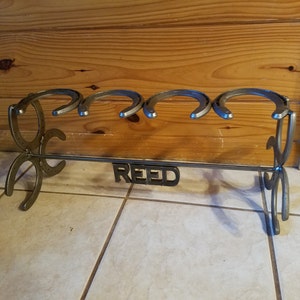 Rustic Custom Horseshoe Boot Rack 1, 2, 3, or 4 Pairs Handmade the ...