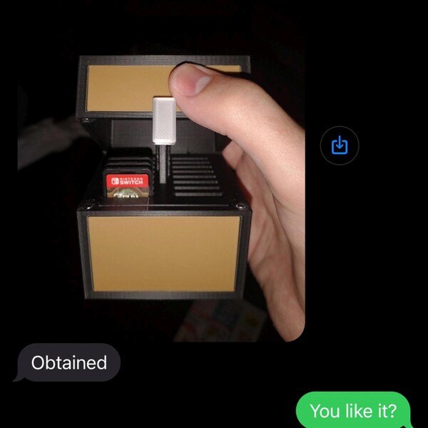 Minecraft Inspired Switch Case Chest - Etsy