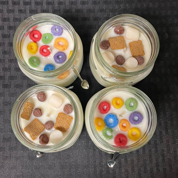 Banana Pudding Wax Embeds for Candles - Strong Scented Dessert Wax ...