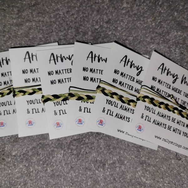 Military Family Separation Bracelets | Support Our Troops | Bracelet ...