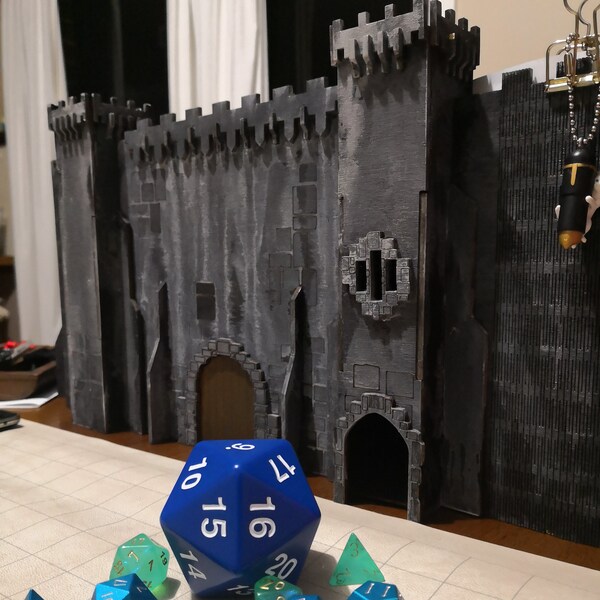 Game Master Castle Screen With Built in Dice Towers - Etsy