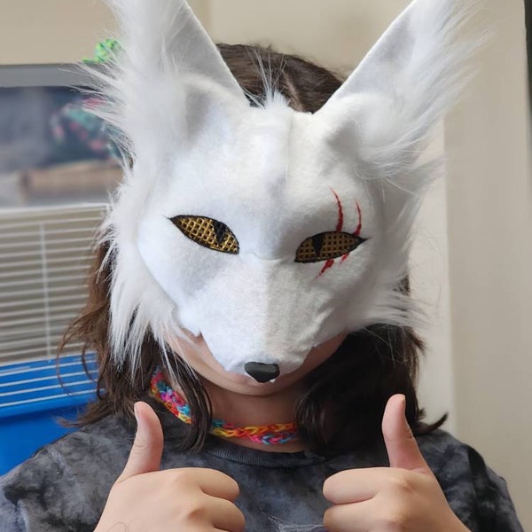 Fox THERIAN MASK COLLECTION Custom Handmade Fox Therian Mask, Animal ...