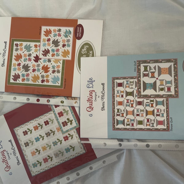 Maple Sky Remix Quilt + Mini Quilt QLD231 Paper Pattern - Etsy