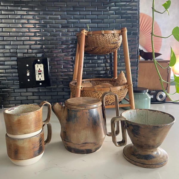 Pour Over Coffee Set With Cups, Coffee Drip Kit, V60 01 Ceramic Dripper ...