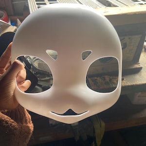 Little Fierce Head Base Furry Face Fursuit PLA 3D Print kemono Series ...