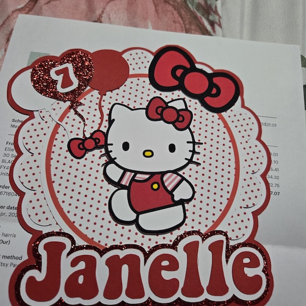 Custom “happy Birthday” Cupcake Toppers With Age - Perfect for Birthday ...