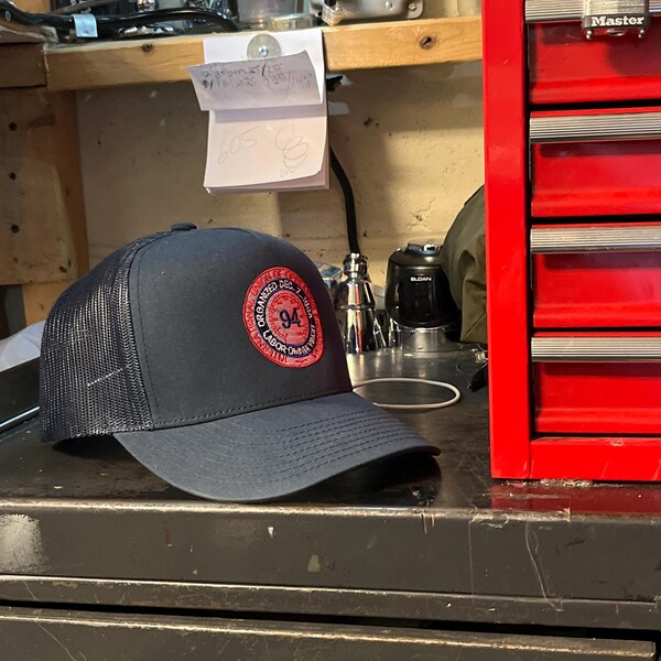 Teamster Union Embroidered Trucker Hat With Personalized Local Number ...