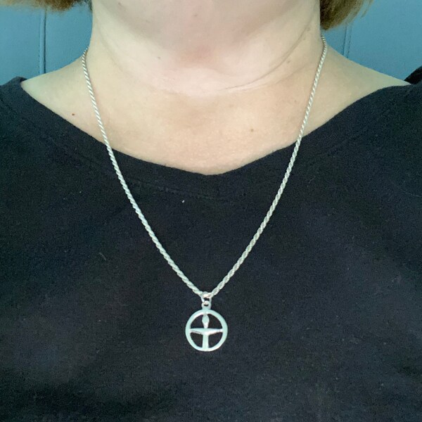 Sterling Flaming Chalice Charm, Unitarian Necklace, Coming of Age Gift ...