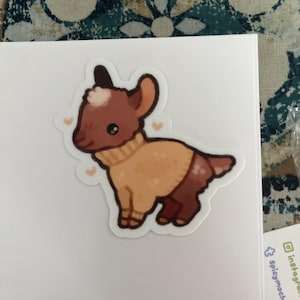 Hummingbird Moth Sticker / Waterproof Vinyl Sticker, Water Bottle ...