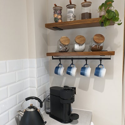 Mug Rail for Hanging Cups/utensils Available in 60/80cm to Fit Under ...