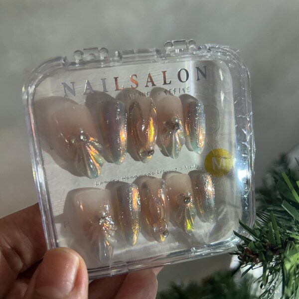 4.38'' Natural Clear Quartz Crystal With Blue Angels Feather Inclusions ...