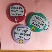 Feeling Floaty Pin Badge Button Badges, Ghost Pins, Ghosts - Etsy