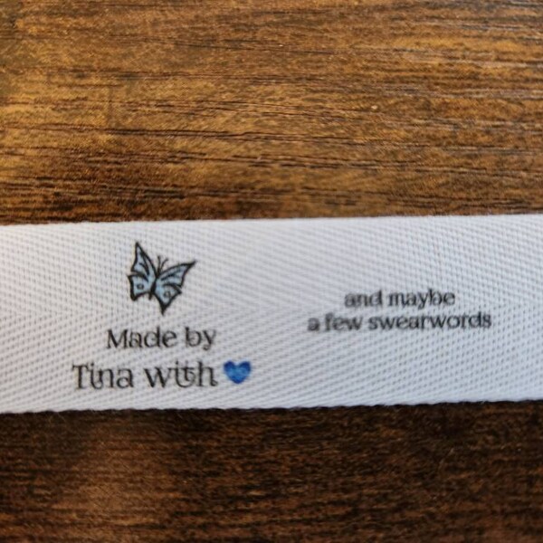 20x70mm,cotton Twill Webbing,flat or Folded Labels,tags for Knitted ...