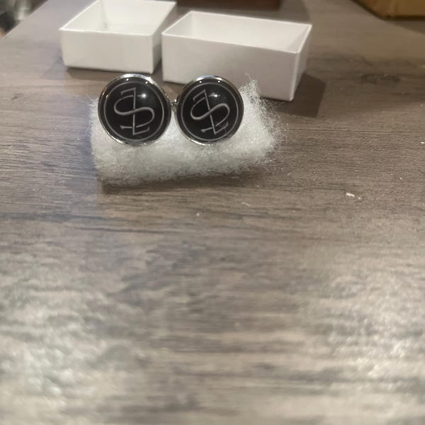 Caduceus Drawing Custom Personalized Cufflinks, Cool Gifts for Men ...