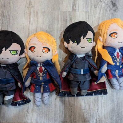 FE3H Plush Dimitri Claude Edelgard Dedue Hubert Hilda Ashe - Etsy