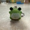 Bead Crochet Mini Turtle Keychain With Different Color Options - Etsy