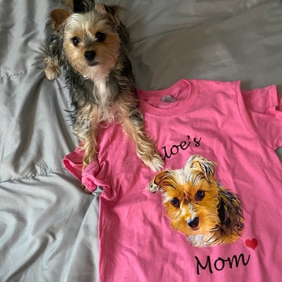Custom Pet Shirt Made From Photo Personalized Dog Shirt Custom Dog T ...